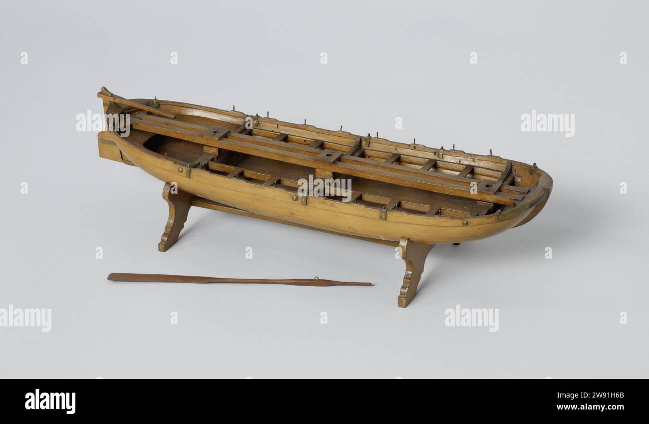 Model of an Oared Gunboat, anonymous, 1795 - 1858 ship model ...
