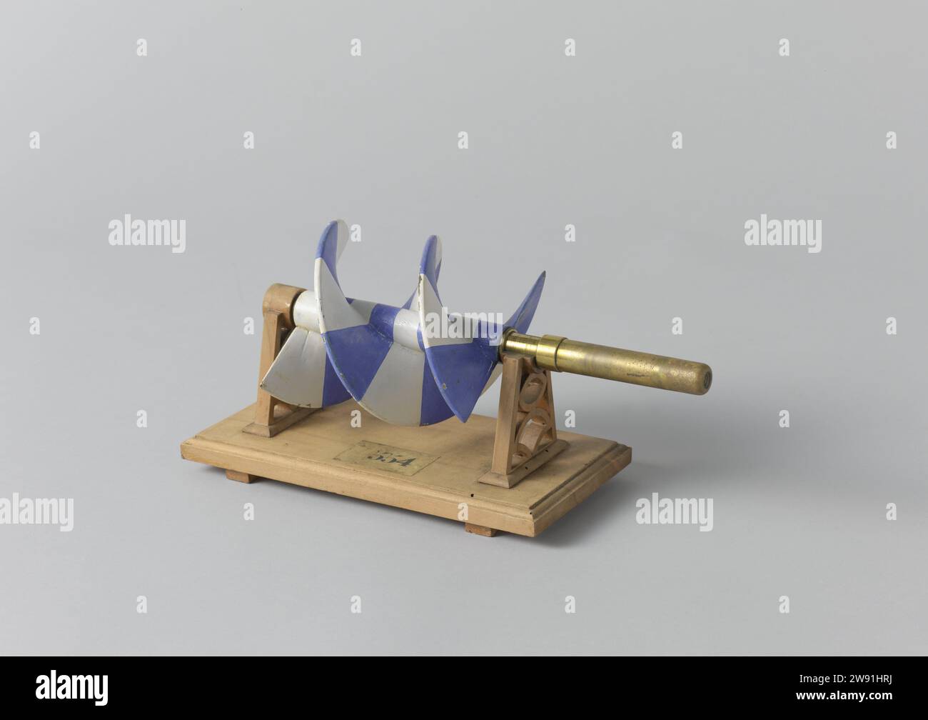 Model of a Double-Threaded Archimedean Screw Propeller, P.N. Rijk ...