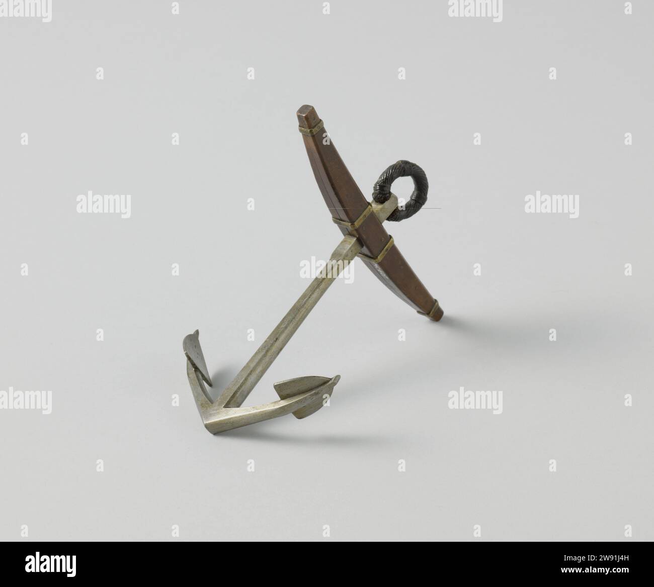 Model of an Anchor, anonymous, c. 1850 instruction model Model of an ...