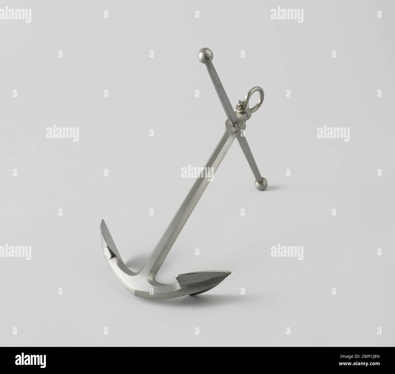 Model of Anchor, Grootsmederij Leiden, 1845 instruction model Model of ...