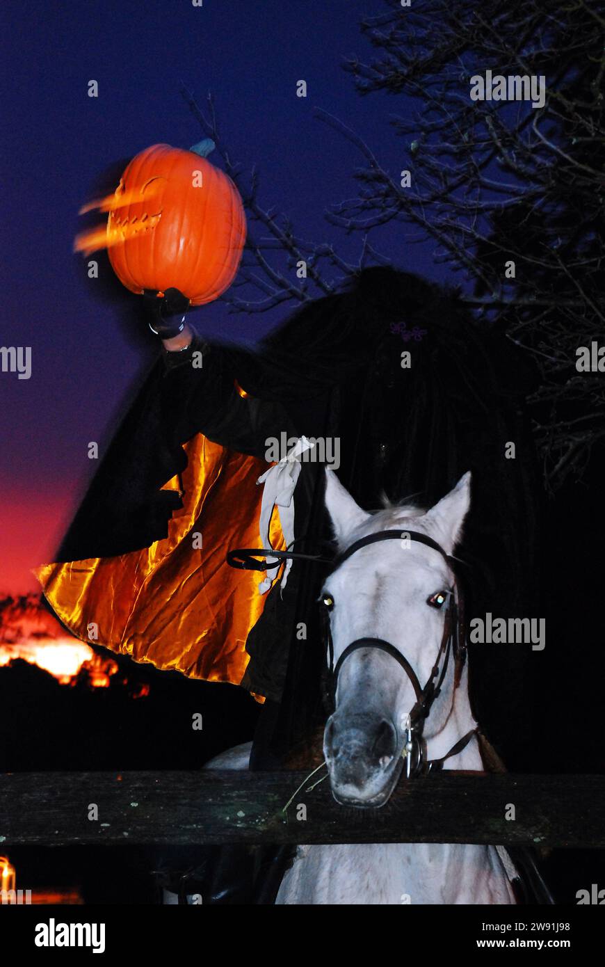 The Ride of the Headless Horseman continues near Halloween in in Sleepy ...