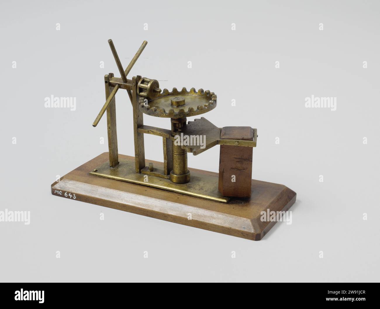 Model of Steering Gear, anonymous, 1820 - 1858 demonstration model ...
