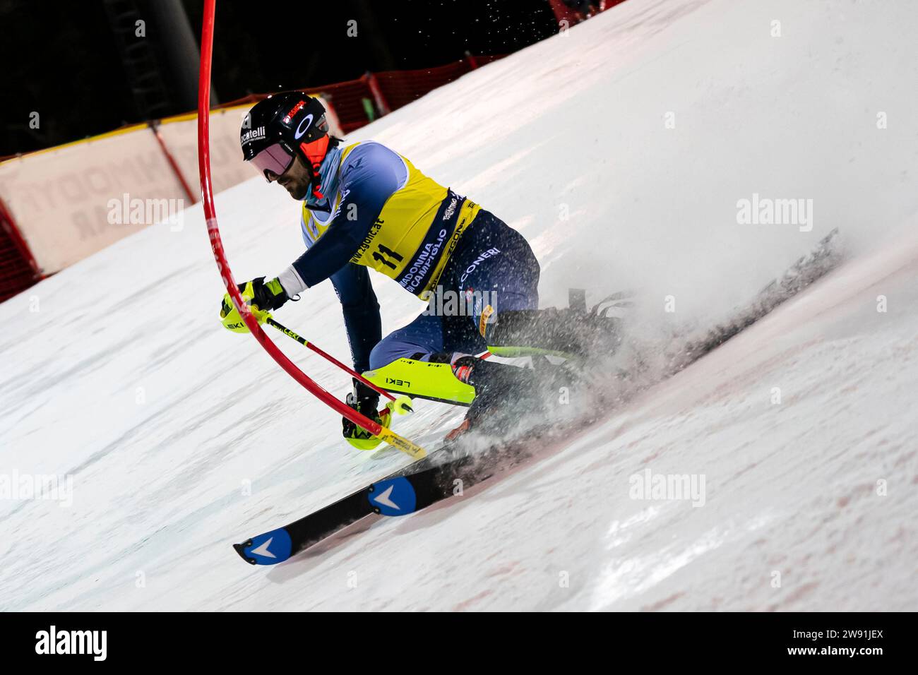 Madonna di Campiglio, Trento, Italy 22 December 2023: SALA Tommaso (Ita ...