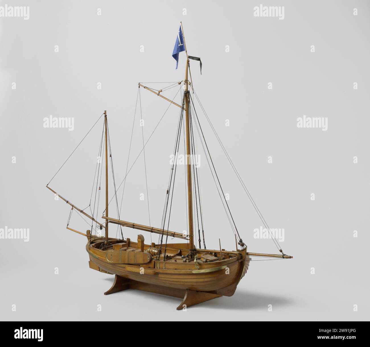 Model of a Pilot Vessel, Cornelis over de Linden, 1836 - 1837 ship ...