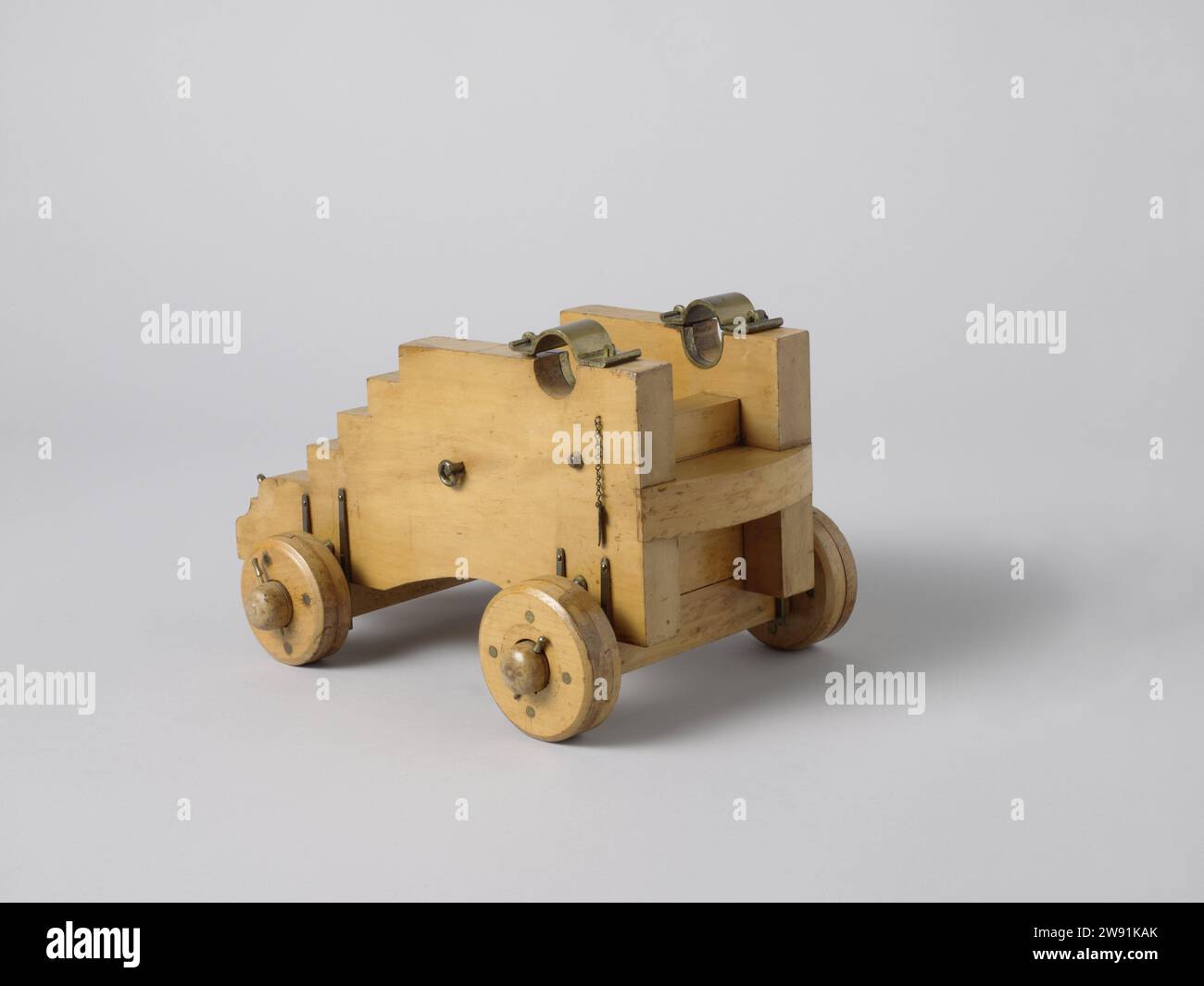 Model of a Gun Carriage, anonymous, 1782 - 1820 demonstration model ...
