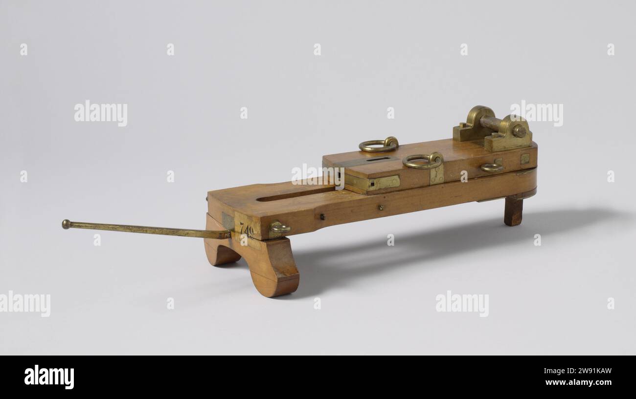 Model of a Slide and Carriage for a 30-Pounder Carronade, anonymous ...