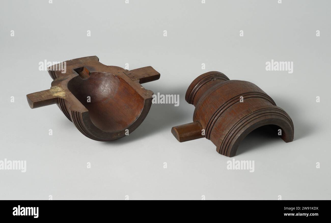 Model of a Mortar, anonymous, 1780 - 1850 instruction model Wooden ...