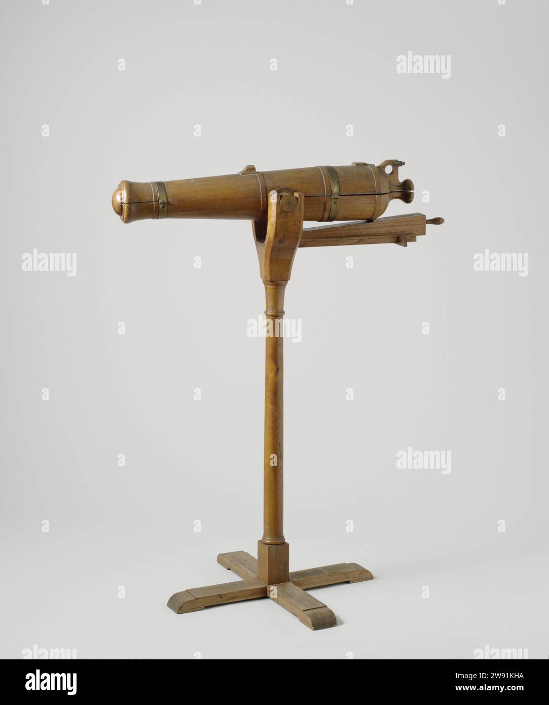 Model of A 30-Pounder Gun, Rijkswerf Amsterdam, 1835 instruction model ...