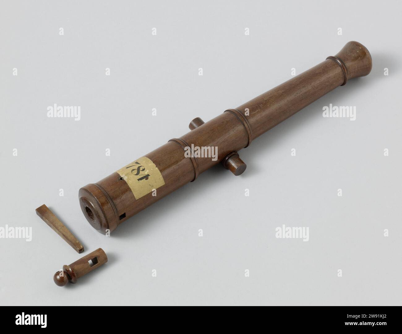 Model of a 24-Pounder Breech-Loading Gun, anonymous, 1829 demonstration ...