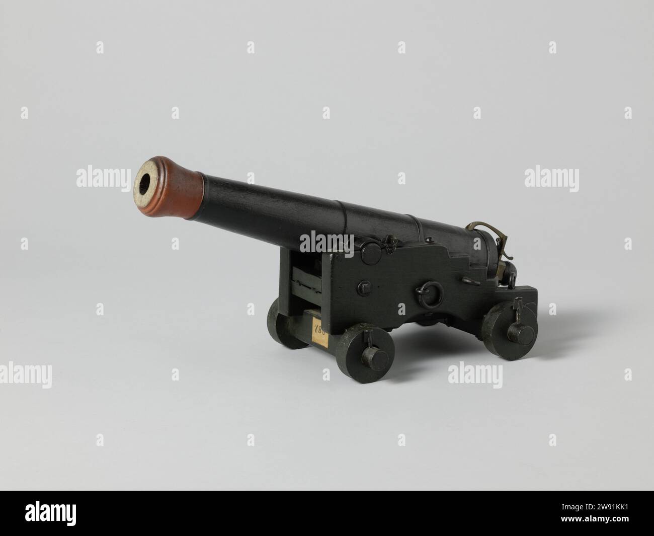 Model of a Gun and Carriage, anonymous, c. 1845 demonstration model ...