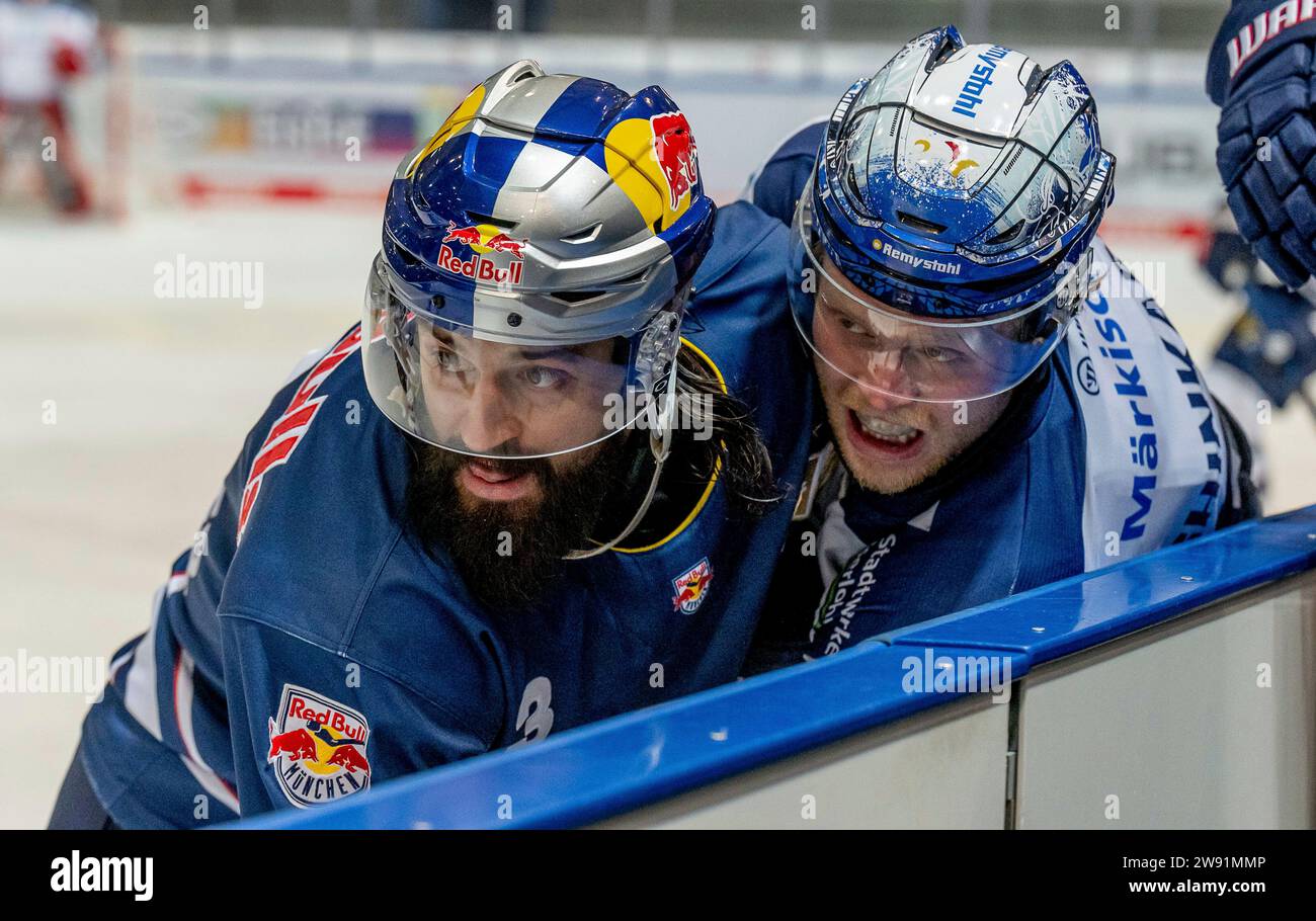 Muenchen, Deutschland. 23rd Dec, 2023. Dominik Bittner (EHC Red Bull ...