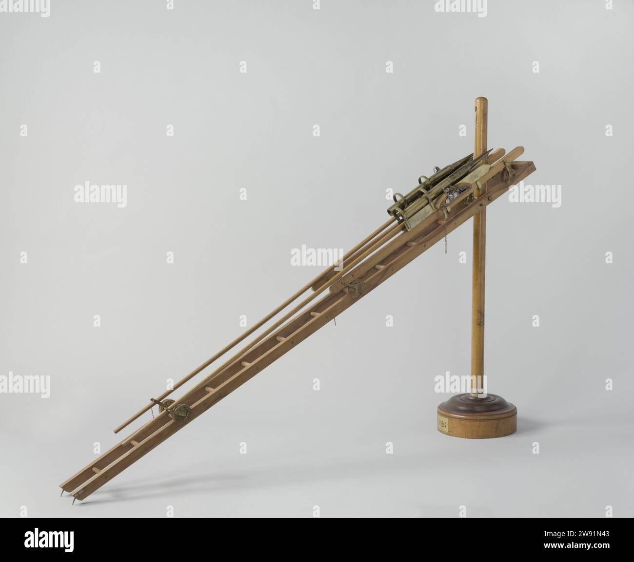 Model of Two Congreve Rockets with Launching Gear, Rijkswerf Rotterdam ...