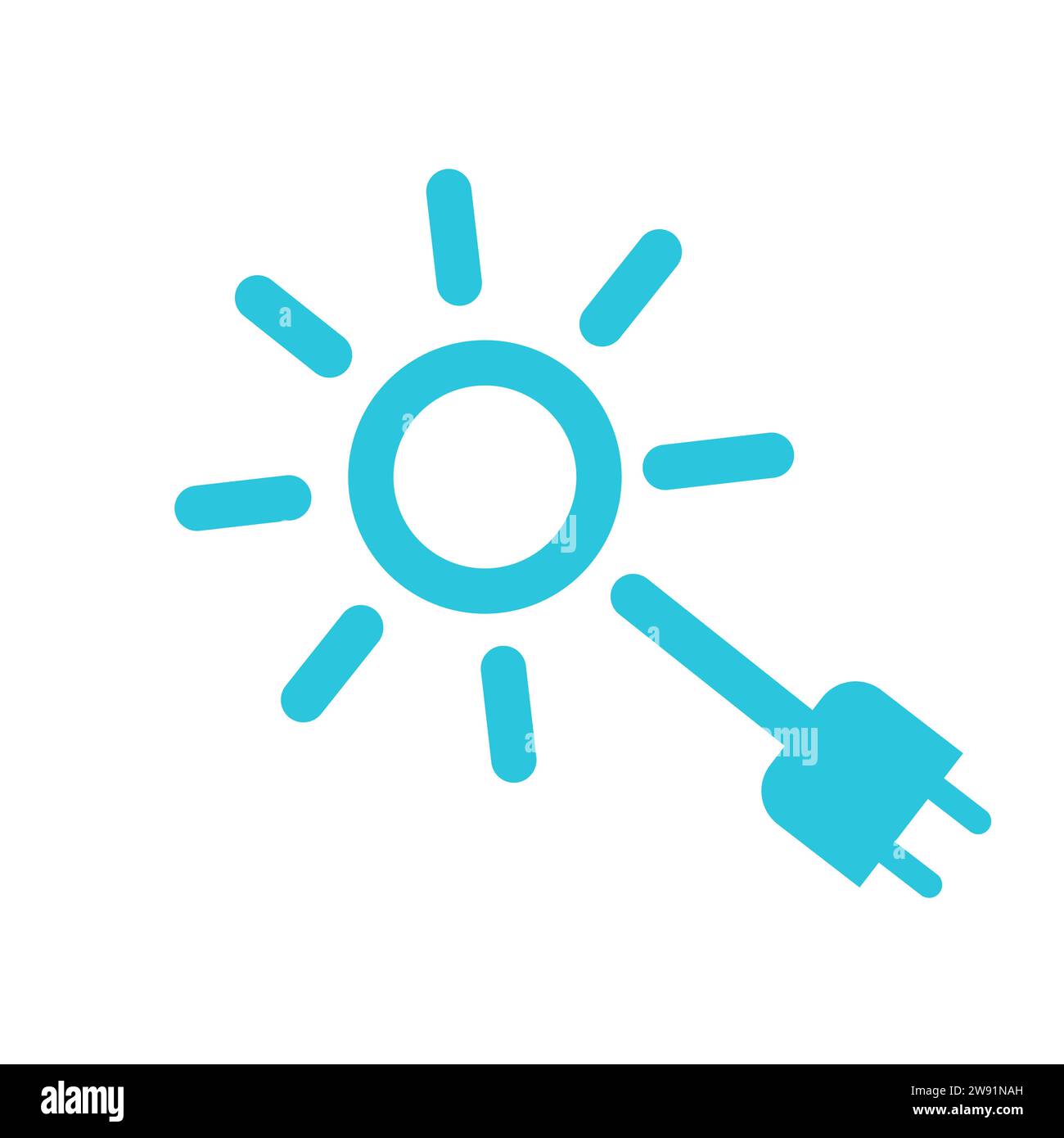 Power from sun Cut Out Stock Images & Pictures - Alamy