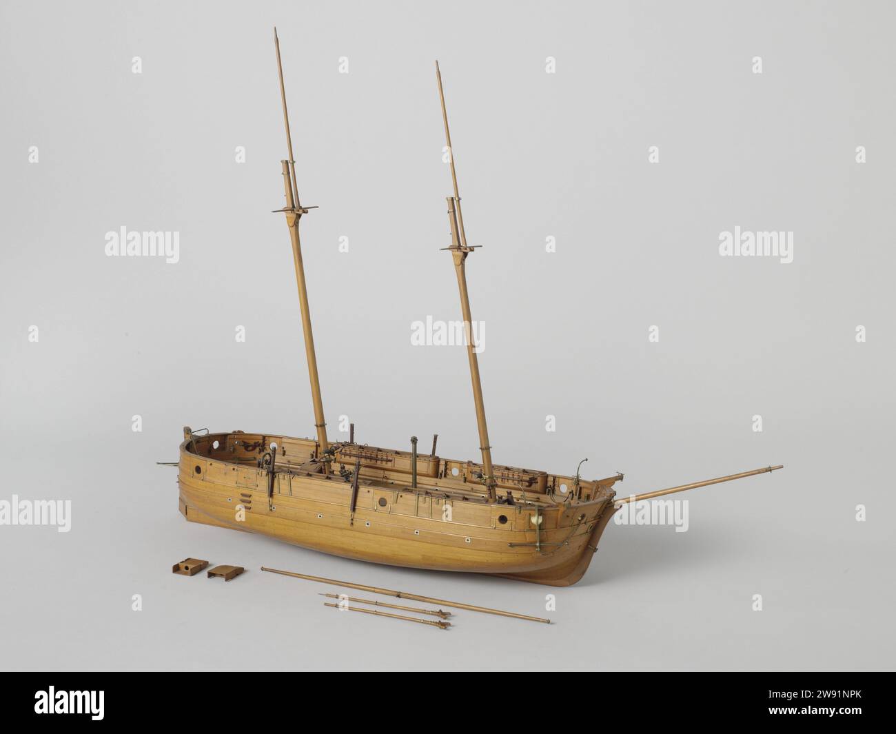 Model of a Coastal Defense Vessel, Rijkswerf Vlissingen, 1861 ship ...