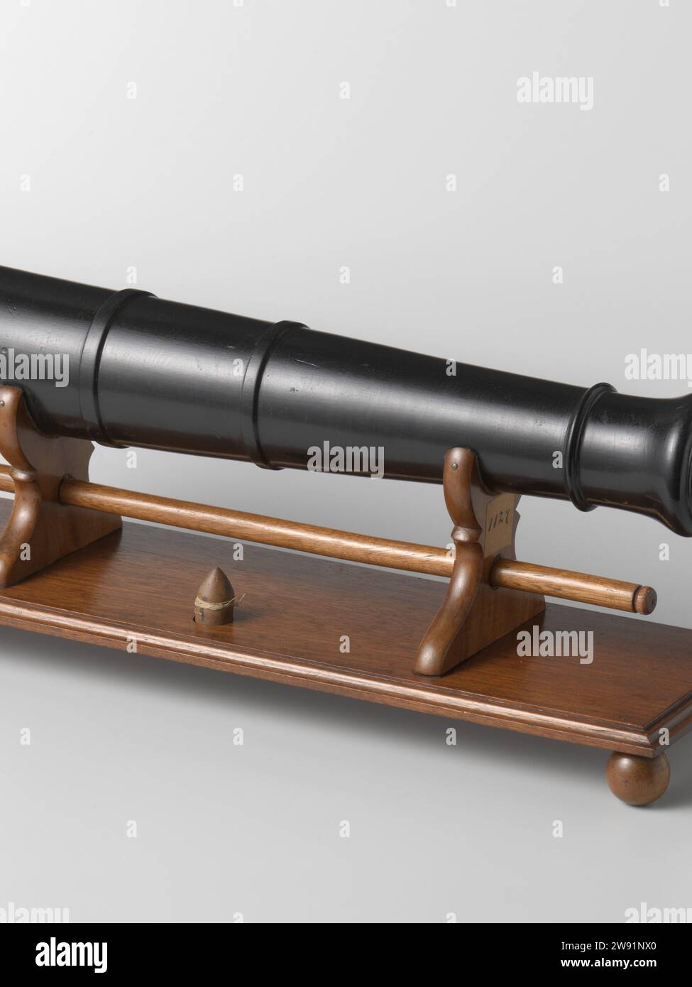 Model of a 24-Pounder Breech-Loading Gun, Petrus van der Loo, 1863 ...