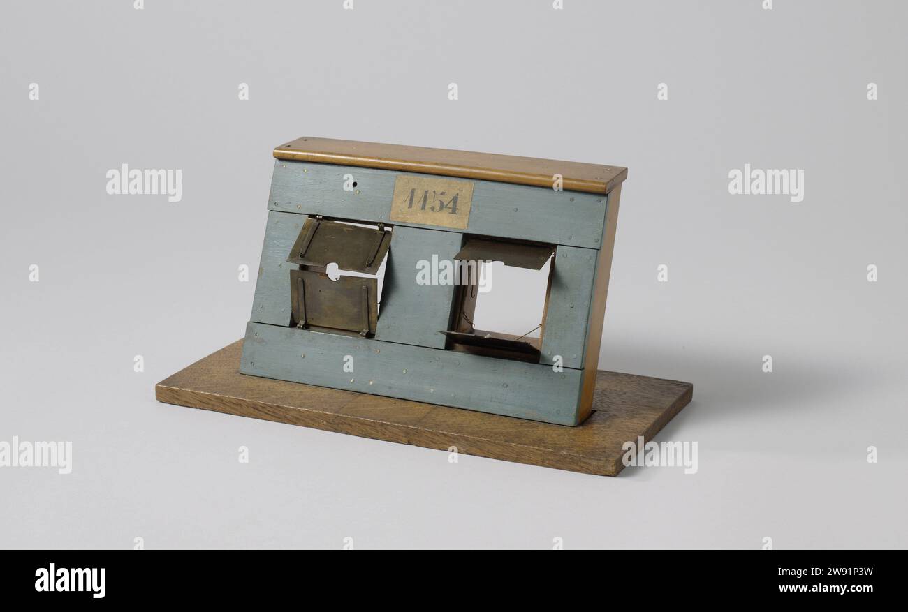 Model of Gun Ports on a Floating Battery, Rijkswerf Willemsoord, 1861 ...