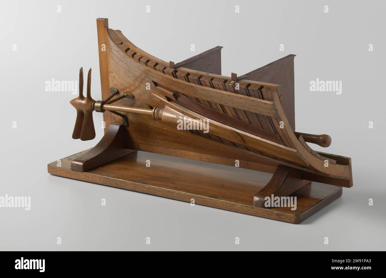 Model of the Screw Aperture of a Twin Screw Steamer, anonymous, 1864 ...