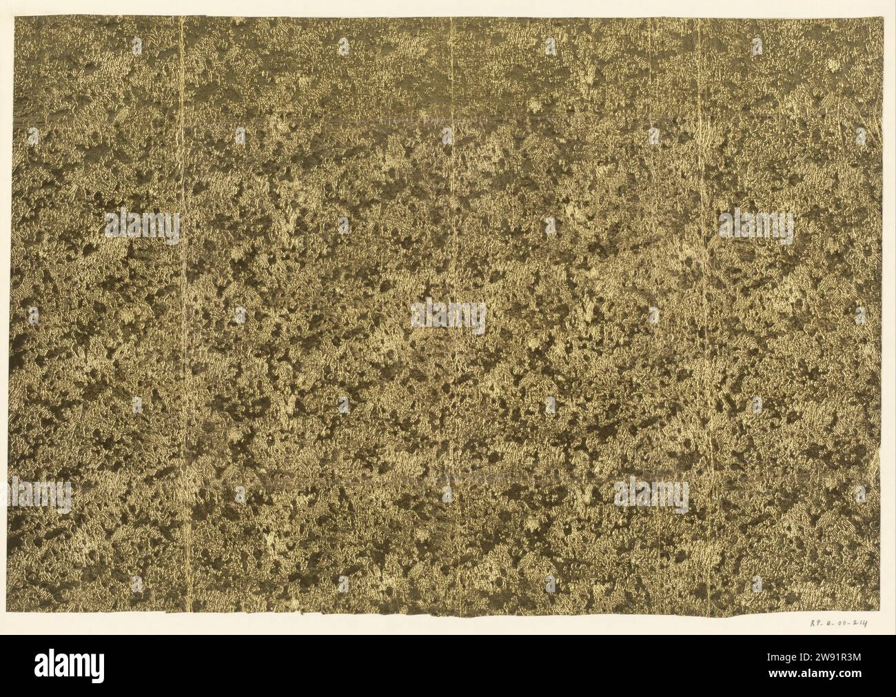 Leaf with irregular structure of Verschilling Forms, Anonymous, 1850 ...