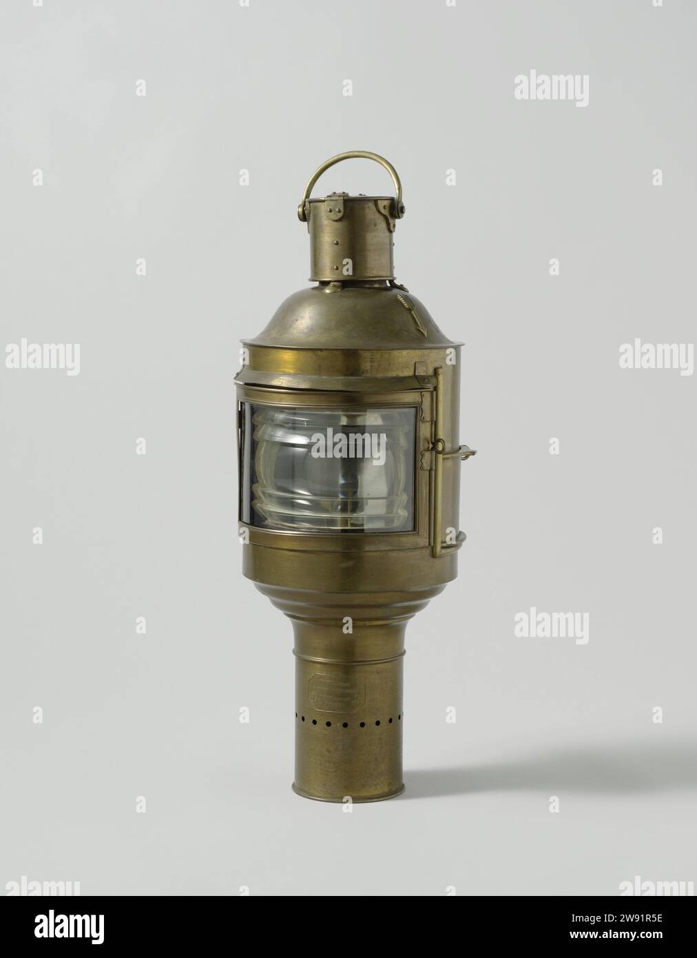 Signalling Lantern, young Châtel, 1875 lantern Paris copper (metal ...
