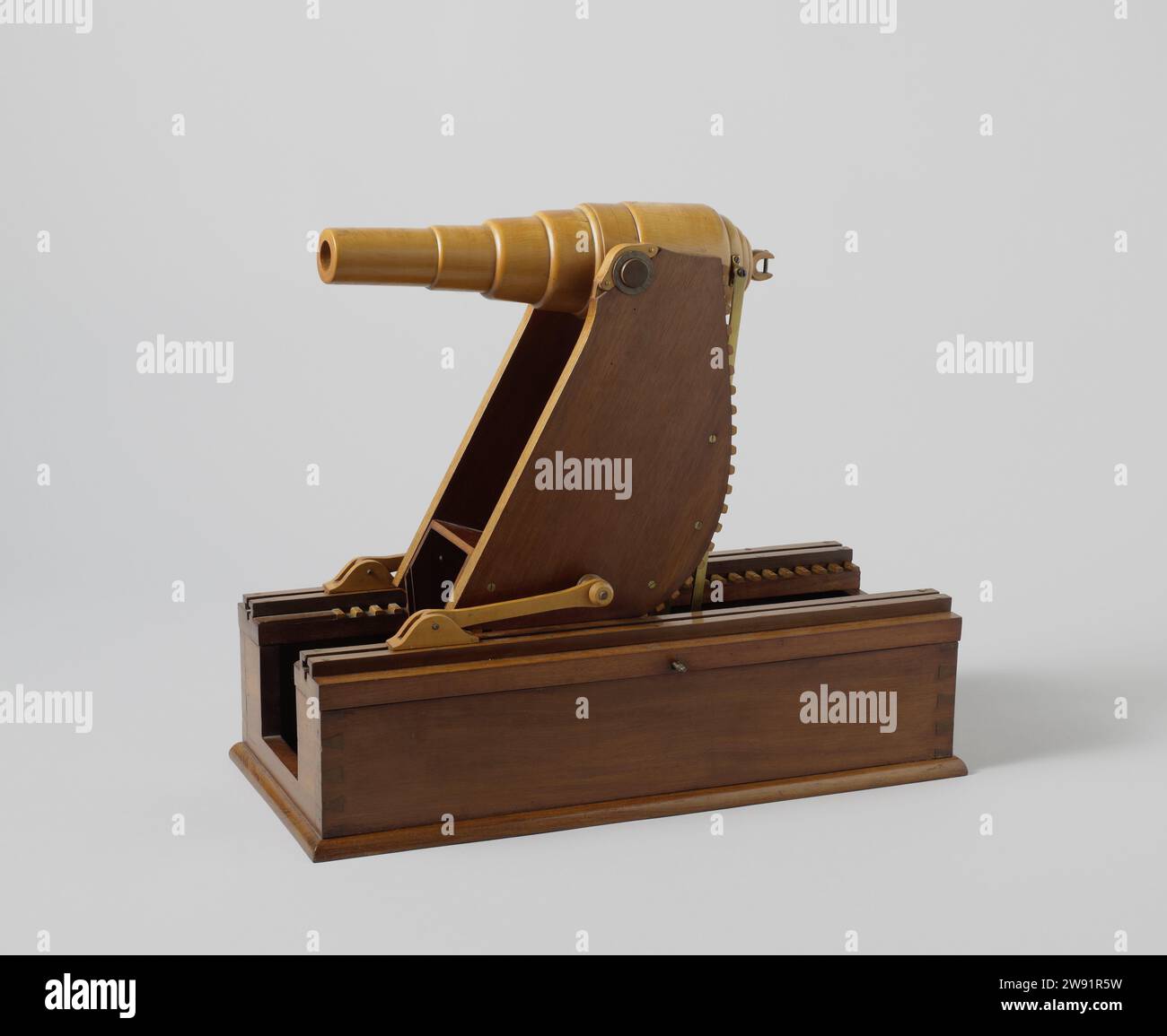 Model of a Gun and Carriage, anonymous, c. 1868 gunmodel. demonstration ...