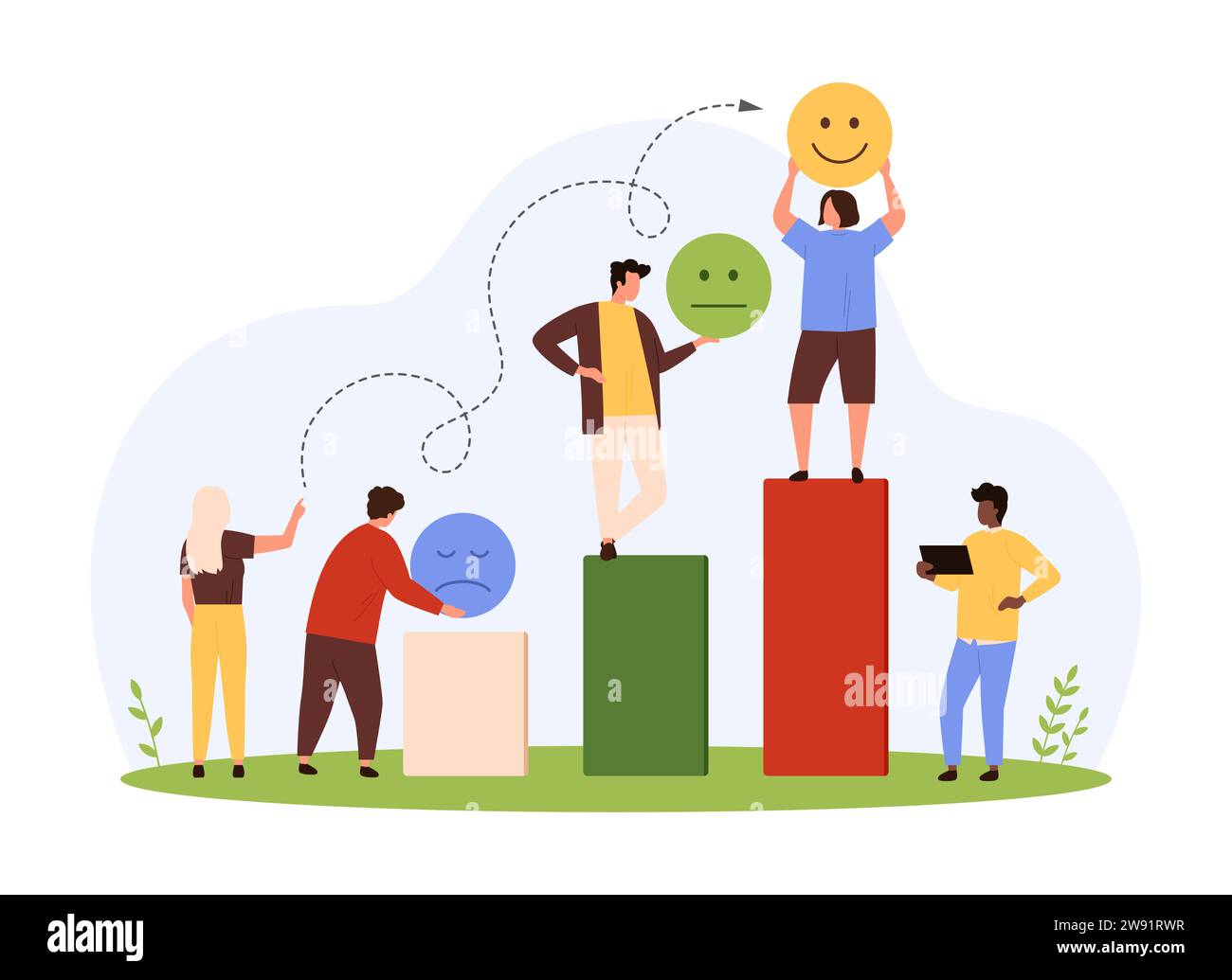 Employee satisfaction survey Stock Vector Images - Alamy