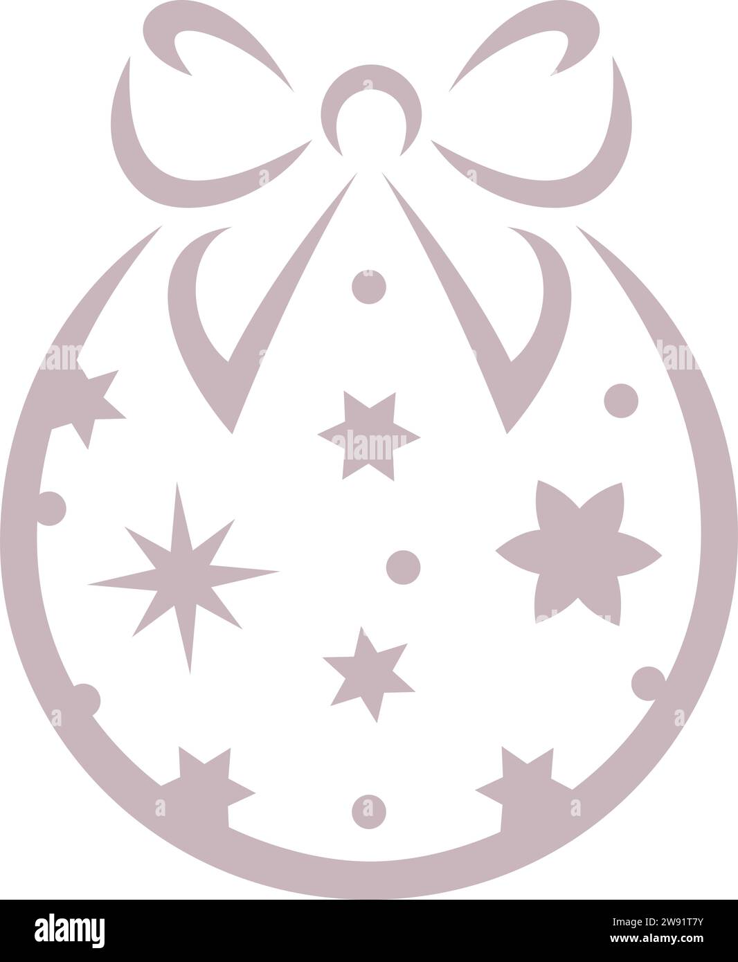 Christmas ball mallow with transparent background Stock Vector Image ...