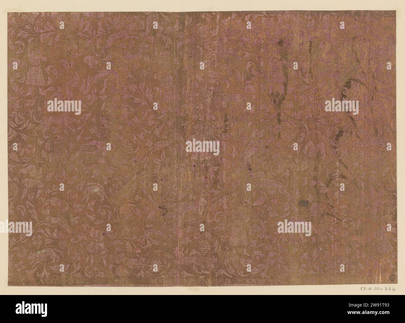 Sheet with Ranks with hunting scenes and animals, Marx Leonhard ...