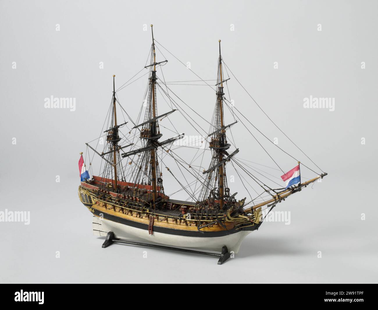 Model of a 38-Gun Frigate, anonymous, c. 1780 - c. 1830 ship model ...
