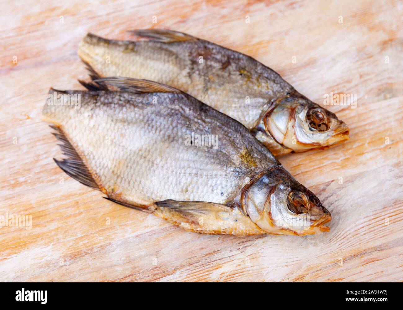 Dried salted bream Stock Photo - Alamy