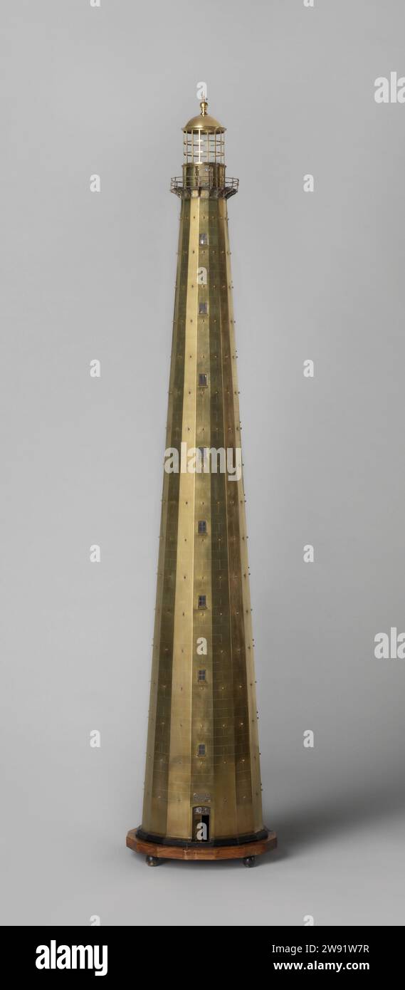 Model of the surface corner Lighthouse on Sumatra, Enthoven & Co., c ...