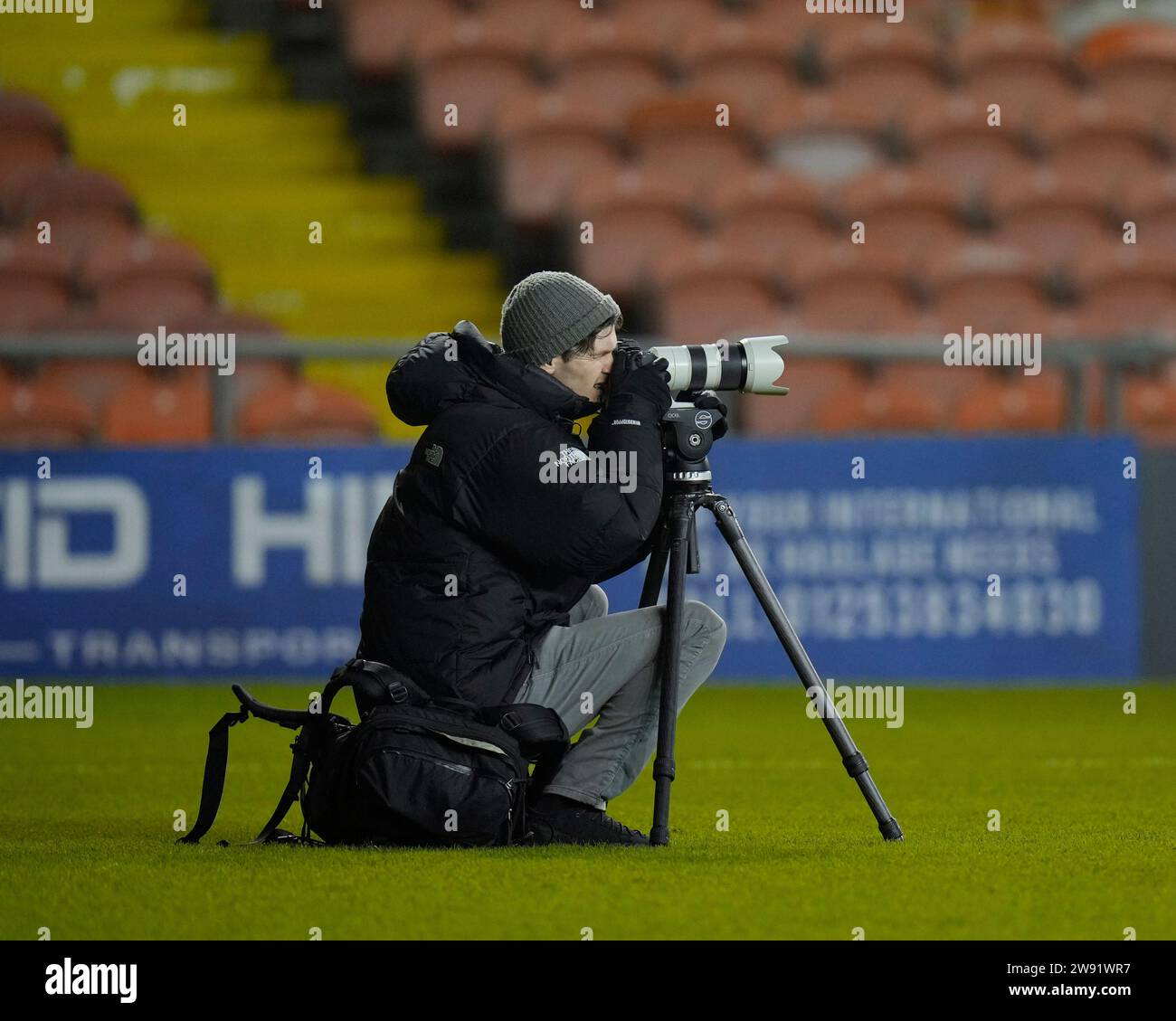 during the Sky Bet League 1 match Blackpool vs Bristol Rovers at ...