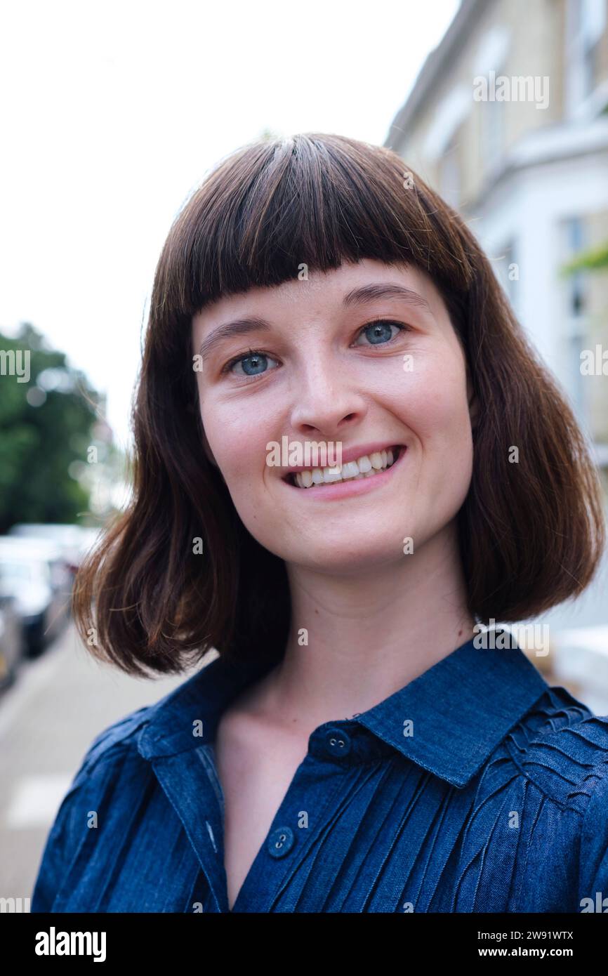 Hair bangs hi-res stock photography and images - Alamy