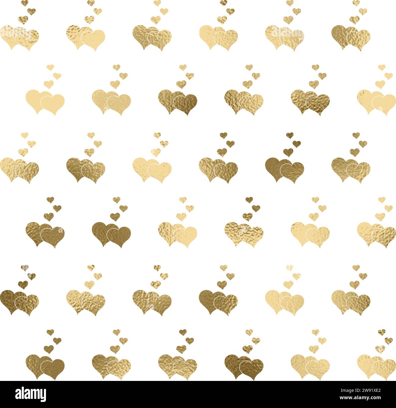 Vector sparkle heart pattern Cut Out Stock Images & Pictures - Alamy