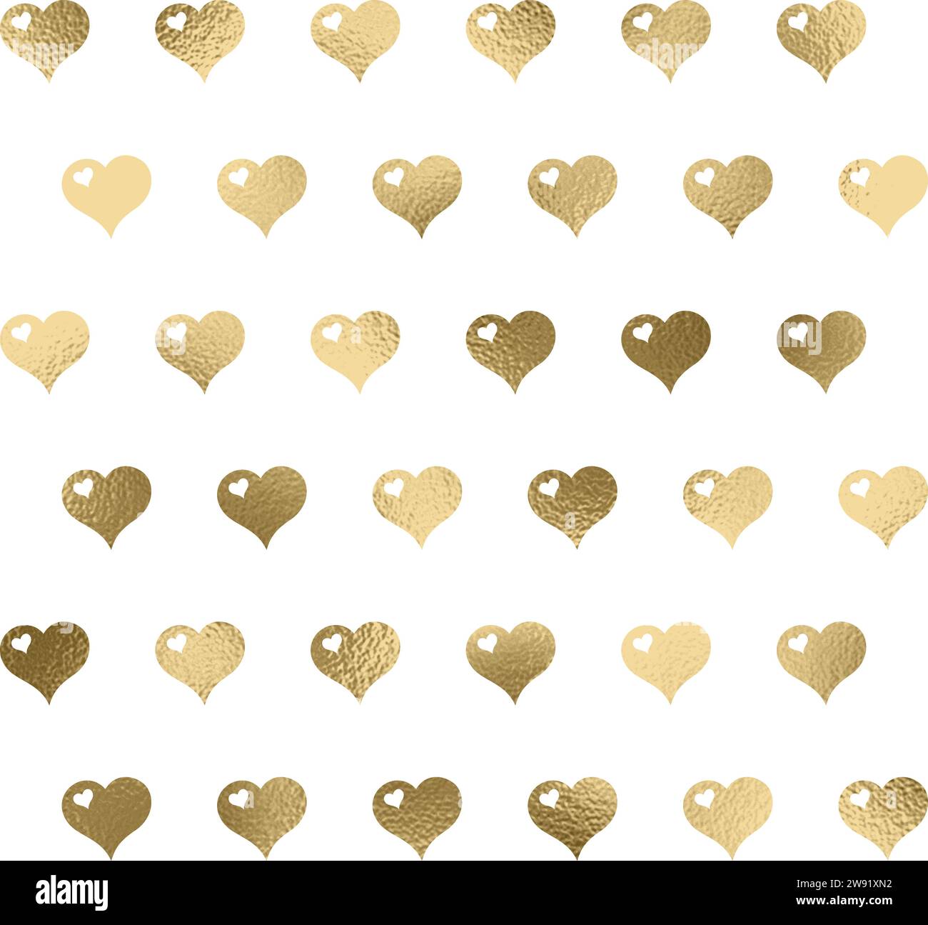 Vector sparkle heart pattern Cut Out Stock Images & Pictures - Alamy