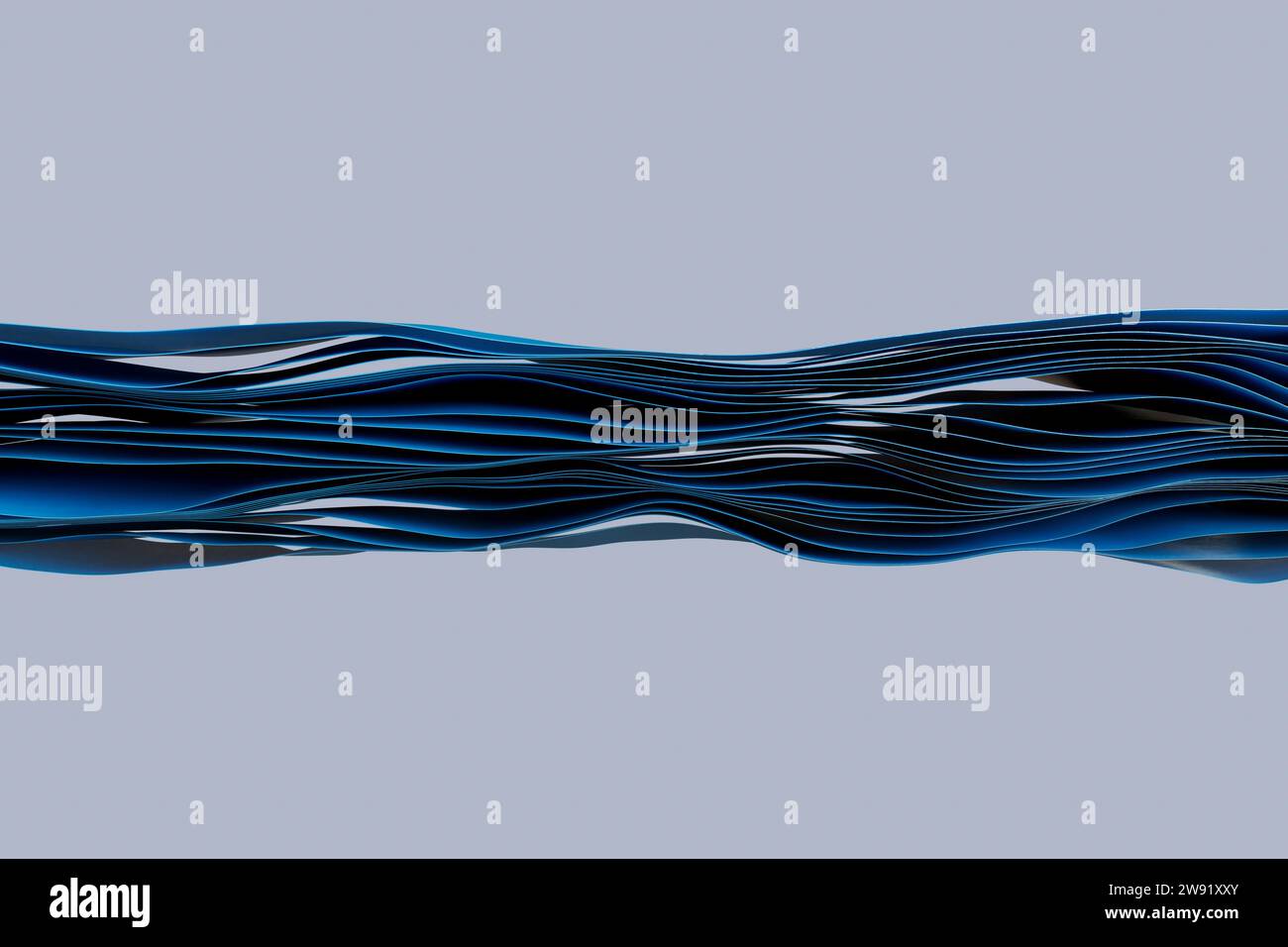 Layers of blue textiles against gray background Stock Photo - Alamy