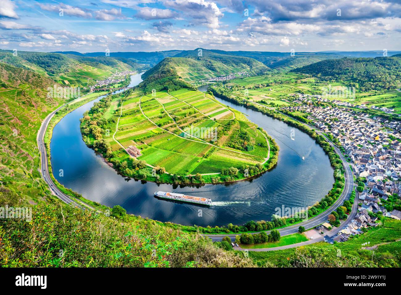 Oxbow aerial hi-res stock photography and images - Alamy
