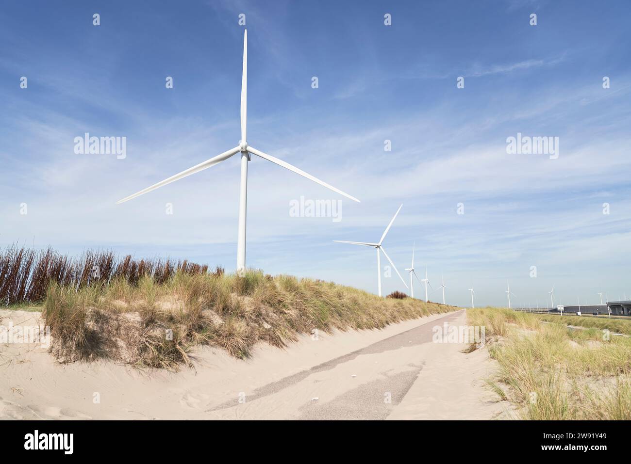 Sand wind turbine hi-res stock photography and images - Alamy