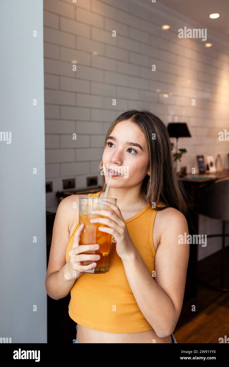 Iced drink young hi-res stock photography and images - Alamy