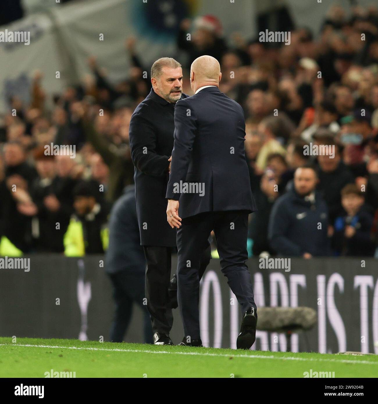 London, UK. 23rd Dec, 2023. Tottenham Hotspur Head Coach Ange ...