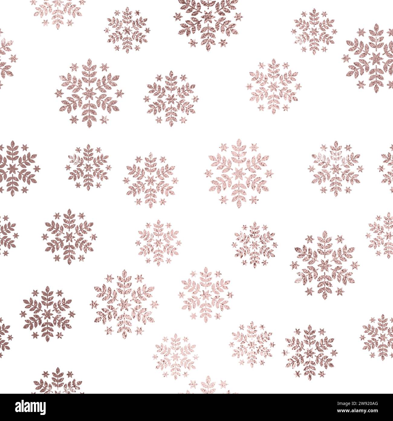 Rose golden snowflakes overlayer transparent background Stock Vector ...
