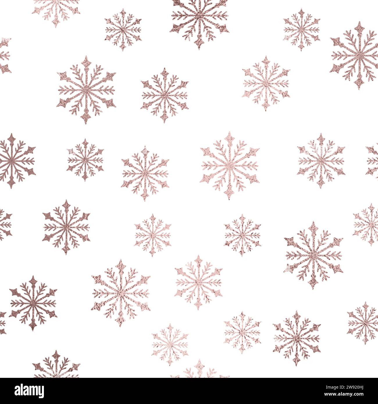 Rose golden snowflakes overlayer transparent background Stock Vector ...
