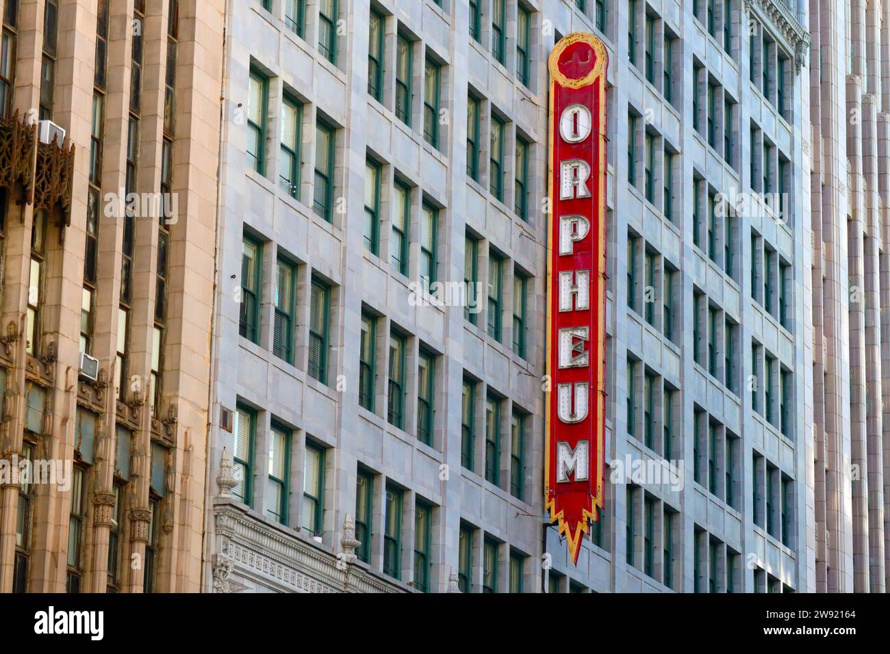 Los Angeles, California:ORPHEUM Theatre, historic Theatre at 842 S. Broadway in the historic ...