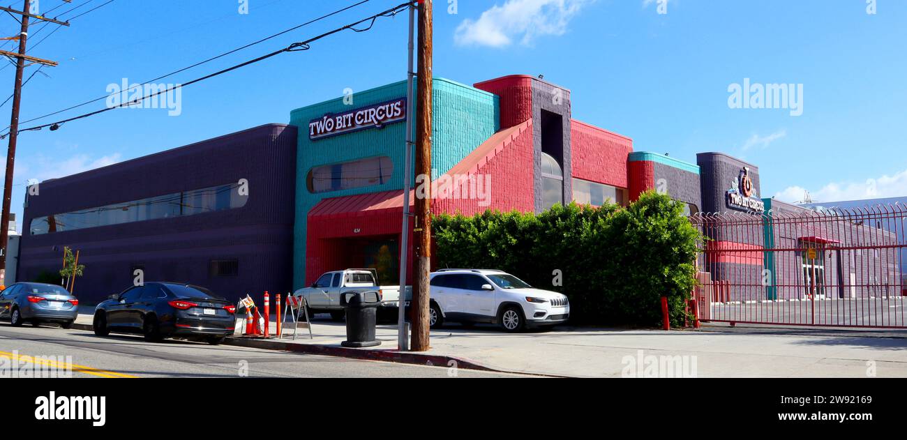 Los Angeles, California: TWO BIT CIRCUS Micro Amusement Park and themed ...
