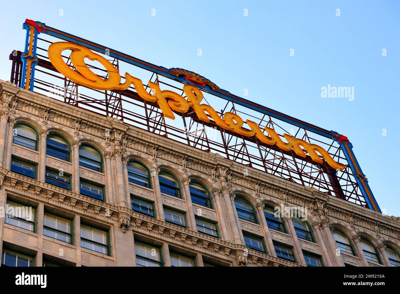 Los Angeles, California:ORPHEUM Theatre, historic Theatre at 842 S. Broadway in the historic ...