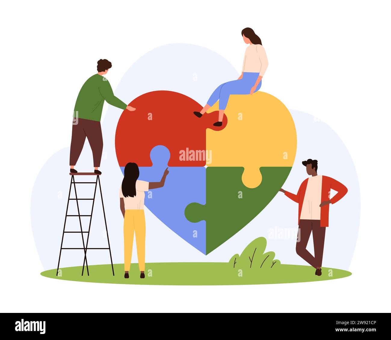 American generosity Stock Vector Images - Alamy