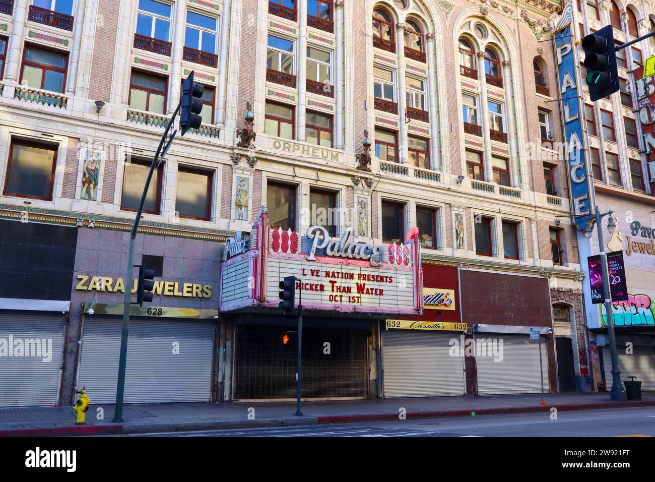 Los Angeles, California:PALACE Theatre, historic Theatre at 630 S. Broadway in the historic ...