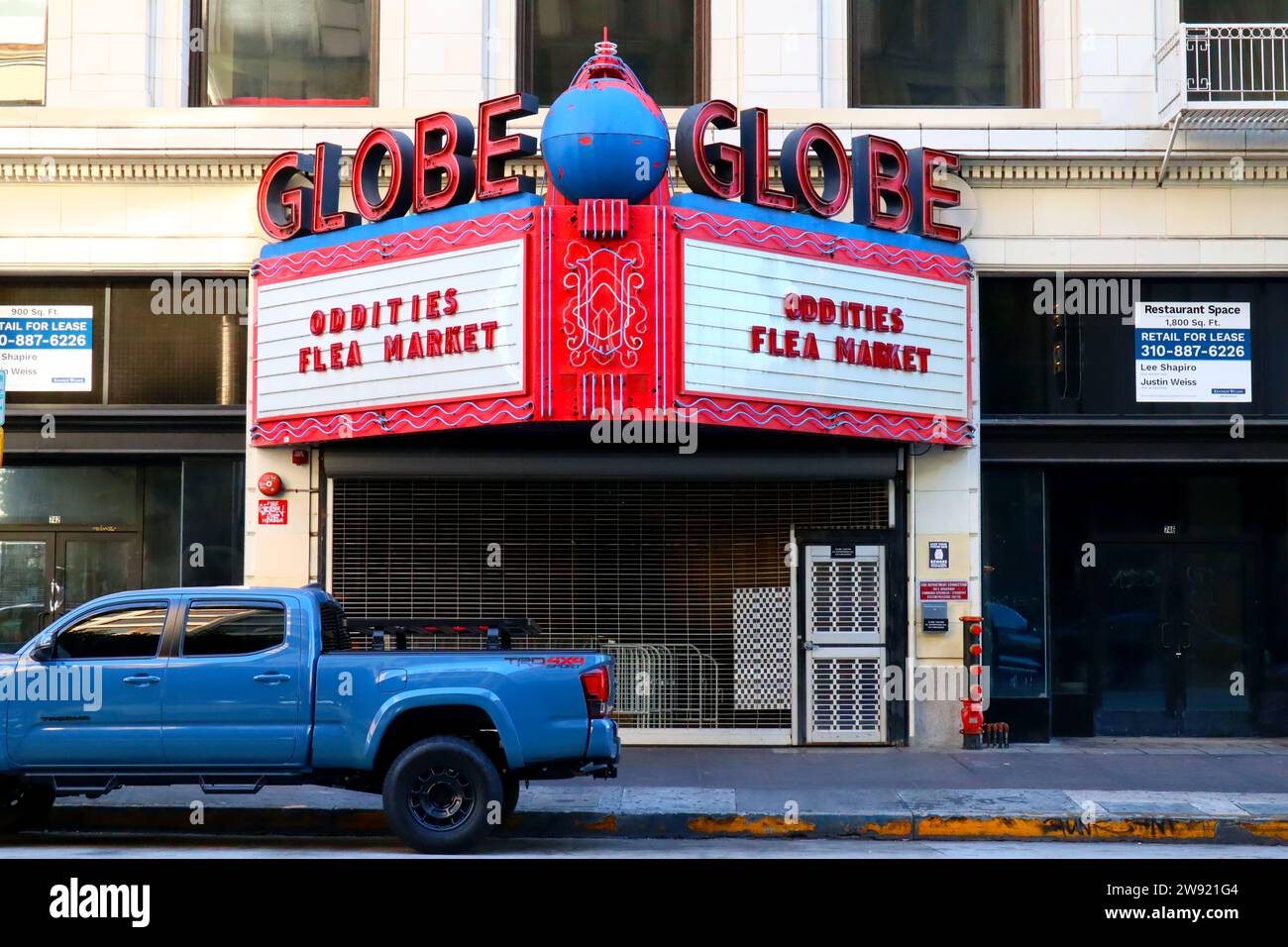 Los Angeles, California:GLOBE Theatre, historic Theatre at 740 S ...