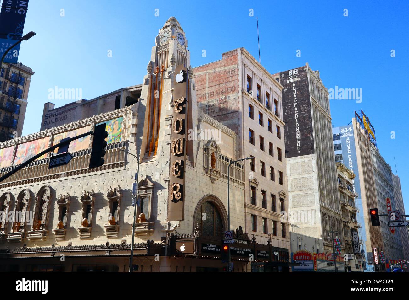 Los Angeles, California:TOWER Theatre, historic Theatre at 802 S ...