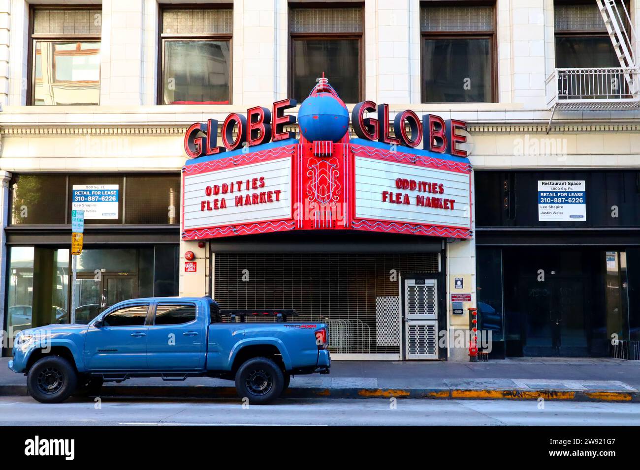 Los Angeles, California:GLOBE Theatre, historic Theatre at 740 S ...