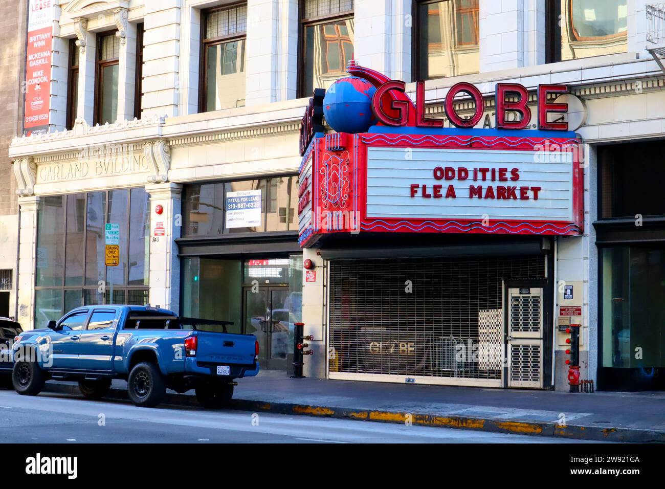 Los Angeles, California:GLOBE Theatre, historic Theatre at 740 S ...